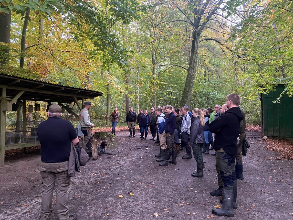 Jungjäger-Kurs besucht Hegelehrrevier - KJS Kiel